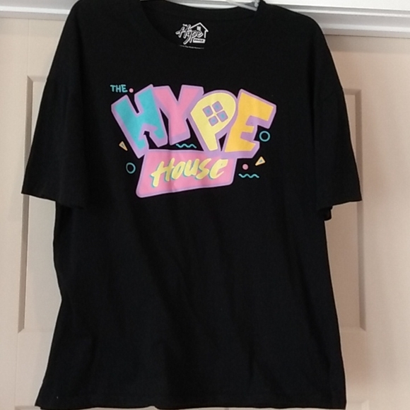 The Hype House | Tops | The Hype House Xl Black Tee Shirt | Poshmark